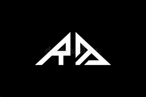 Minimal Triangle Initial Letters Rm Logo Stock Vector Illustration Of Mark Initial 227008540