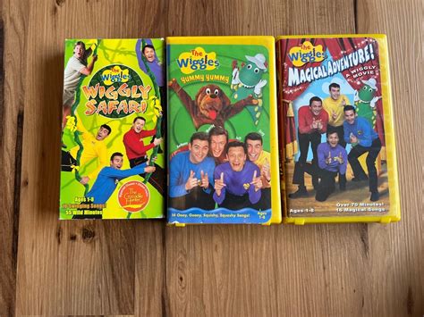 Wiggles Magical Adventure A Wiggly Movie Vhs