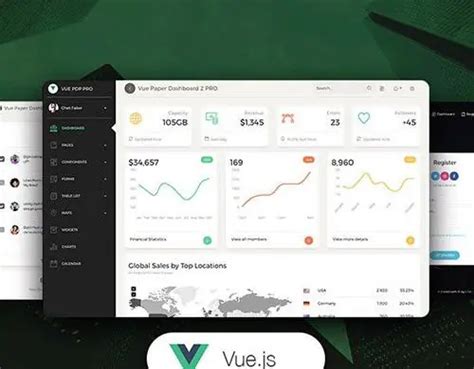 Creative Tim Vue Paper Dashboard 2 Pro Premium Bootstrap Vuejs Admin Template Wp Tool Mart