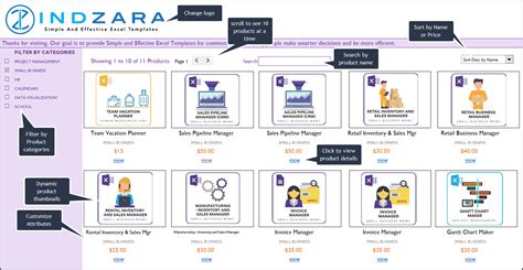 Excel Catalog Template