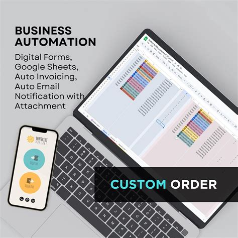 Google Sheets Forms Automation Integration Automate Invoices Reports Email Notifications