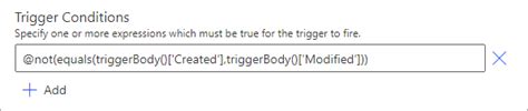 sharepoint online power automate trigger condition created modified