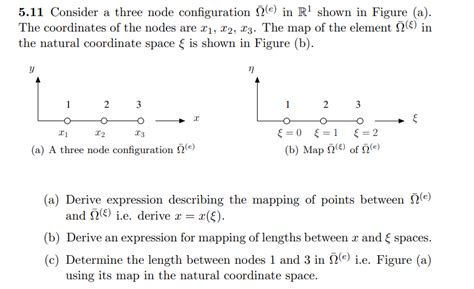 solved 5 11 consider a three node configuration Ωˉ e in r1