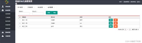 智慧幼儿园信息管理系统的设计与实现 阿里云开发者社区