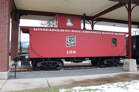 Stevens Point Wisconsin Soo 158 Caboose In Stevens Point Flickr