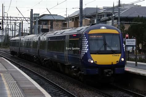 B150 35mm Slide Scotrail Class 170 170410 Haymarket £3 54 Picclick Uk