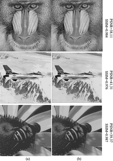 The Visual Quality Of The Watermarked Image A Original Image B Download Scientific