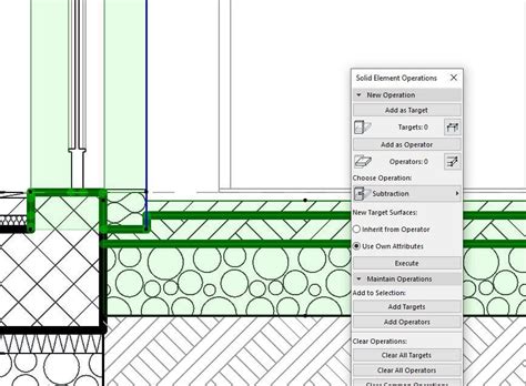 Why Is Solid Element Operations Not Working For This Wall And Slab I