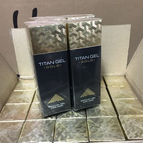 Titan Gel Gold Original Cream Pembesar Penis Terbaik No 1 Tunggal