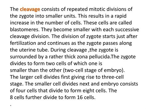 Cleavage By Tauqeer Ahmad Ppt