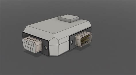 Stl File Amiga Ps 2 Mouse Converter Adapter Rev 3 With Joystick Input 🐁・3d Printing Template