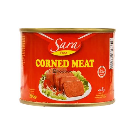 Sara Corned Meat 200g Chopbox