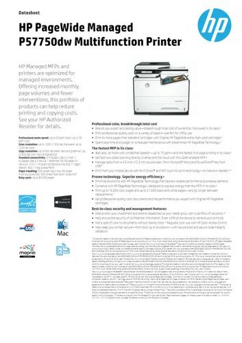 Hp Pagewide P57750dw Multifunction Printer At Rs 123000 Mumbai Id