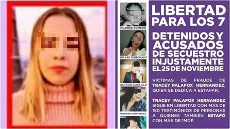 Qué Pasó Con Las Personas Que Intentaron Secuestrar A Tracey Palafox Mujer Acusada De Estafar