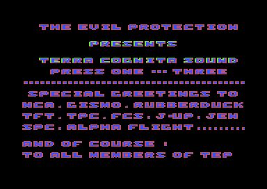 CSDb Terra Cognita Sound By The Evil Protection CSDb Terra Cognita Sound By The Evil Protection