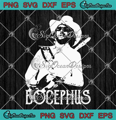 Bocephus Hank Williams Jr Svg Bocephus Vintage Music Svg Png Cricut