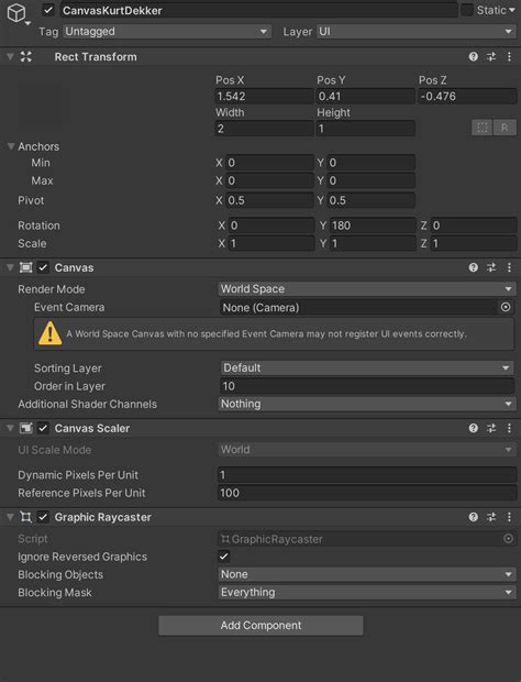 Urp And Ui Canvas Culling Mask Unity Engine Unity Discussions