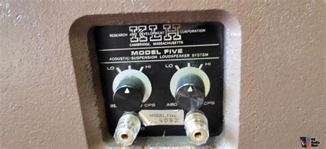 Vintage Klh Model 5 Photo 5770201 Us Audio Mart