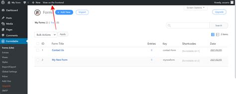 formidable forms create a frontend polls and surveys platform