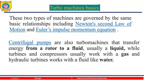 Turbo Machines Basics Slideshare Ppt