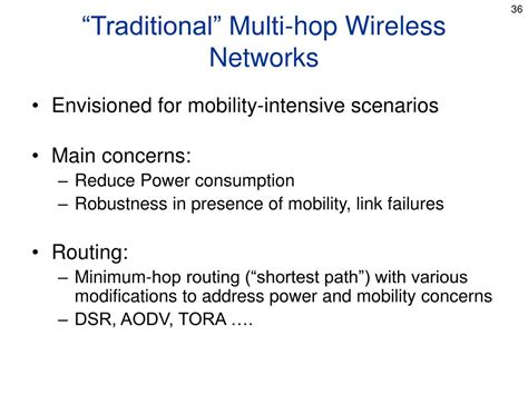 PPT Comparison Of Routing Metrics For Static Multi Hop Wireless Networks PowerPoint