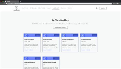 introduction to arcblock blocklet