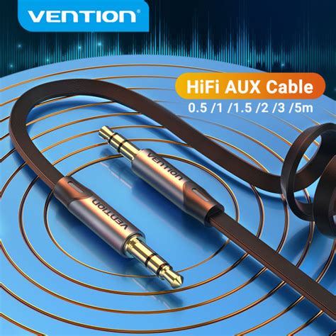 Vention Aux Cable 35mm Male To Male Aux Audio Cable 35mm Jack Audio