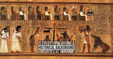 Is Everything Thing Having A Historical Background Considered As Heritage Rtf Rethinking