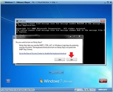 password clearing lesson 2 use backtrack to replace sethc exe with