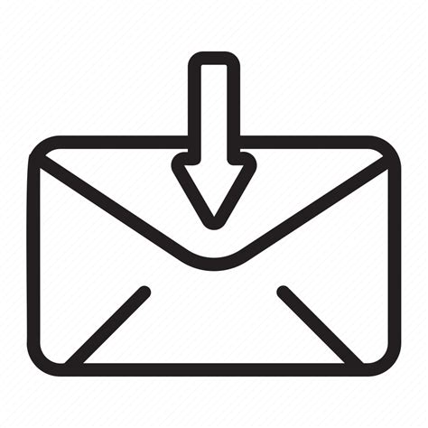 Inbox Email Contact Us Message Envelope Icon Download On Iconfinder