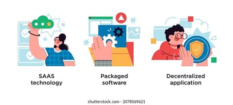 Application Service Abstract Concept Vector Illustration Stock Vector