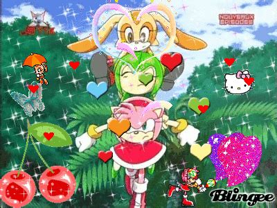 Sonic X Cream And Amy