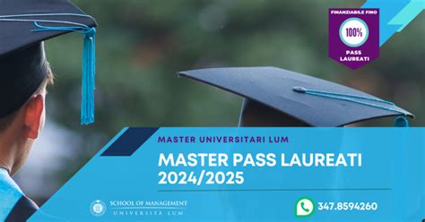 Master Pass Laureati 2025 Puglia Come Vincere La Borsa Di Studio