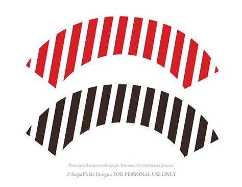 Pirate Cupcake Wrappers Cupcake Wrapper Printable Cupcake Label