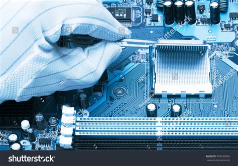 Installation Modern Processor Cpu Socket On Stock Photo Shutterstock