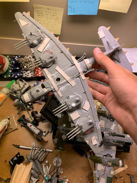 Kitbashed Ork Planes R Orks