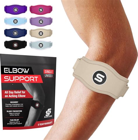 Sleeve Stars Tennis Elbow Brace For Men And Women Elbow