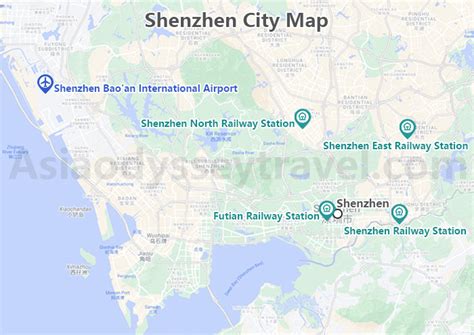 Shenzhen Tourist Map Shenzhen Maps Of China 2026