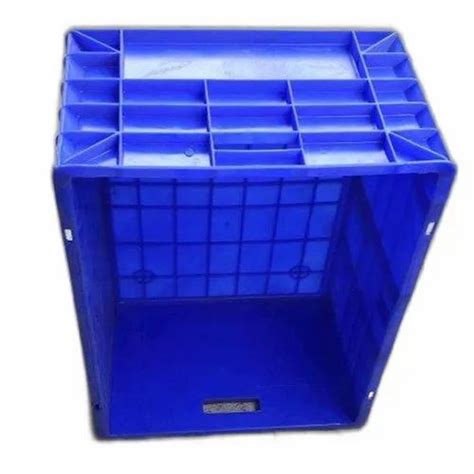 Blue Nilkamal Plastic Storage Crates At ₹ 655 In Vasai Virar Id 26412967197