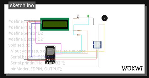 Miniprojetembarqué Wokwi Esp32 Stm32 Arduino Simulator