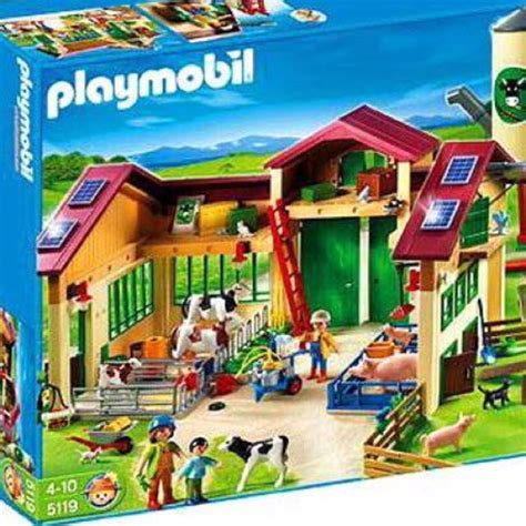 Playmobil Farm Barn With Silo Hobbies And Toys Toys And Games On Carousell