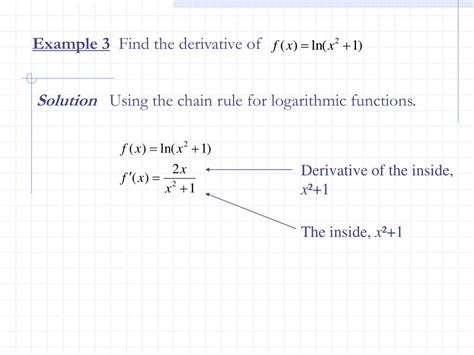 Ppt 5 1 The Natural Logarithmic Function Differentiation Powerpoint