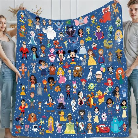 Disney Classic Characters Blanket Super Soft Prin Tiktok爆款商品分析 Gmv