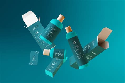 Packaging Design Box Dieline Skincare Packaging Design Behance