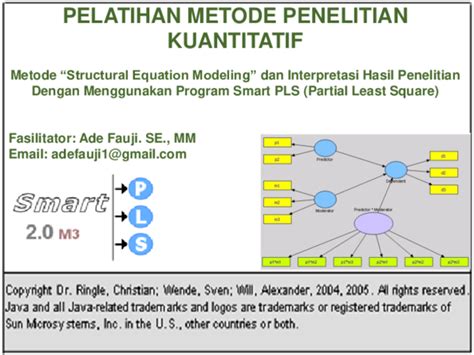 Ppt Materi Structural Equation Modeling Smartpls