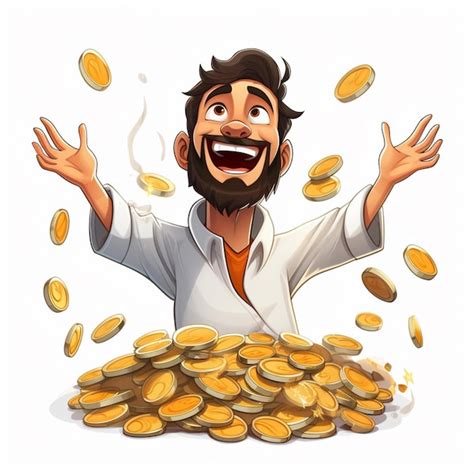 Premium Ai Image Tithe 2d Cartoon Vector Illustration On White