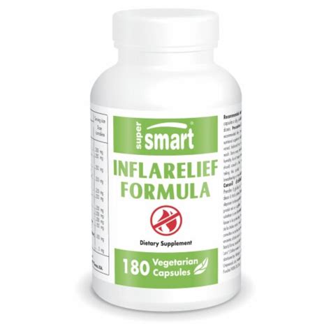 Supersmart Inflarelief Formula Non Gmo And Gluten Free 180