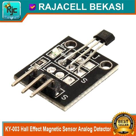 Ky 003 Hall Effect Magnetic Sensor Analog Detector Module For Arduino