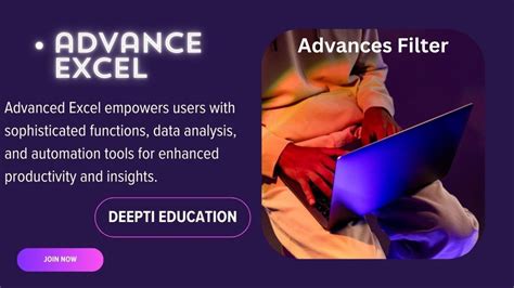 Ms Excel Advanced Filter Tutorial In Hindi Advancefilter Youtube