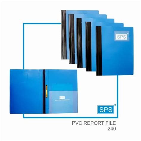 PP Report File 240 Size A5 Blue At 25 Piece In Bengaluru ID 2854052130255